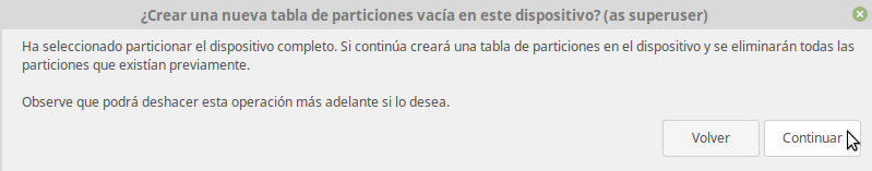 [TUTORIAL] Cómo instalar con particionado manual - Linux Mint Forums